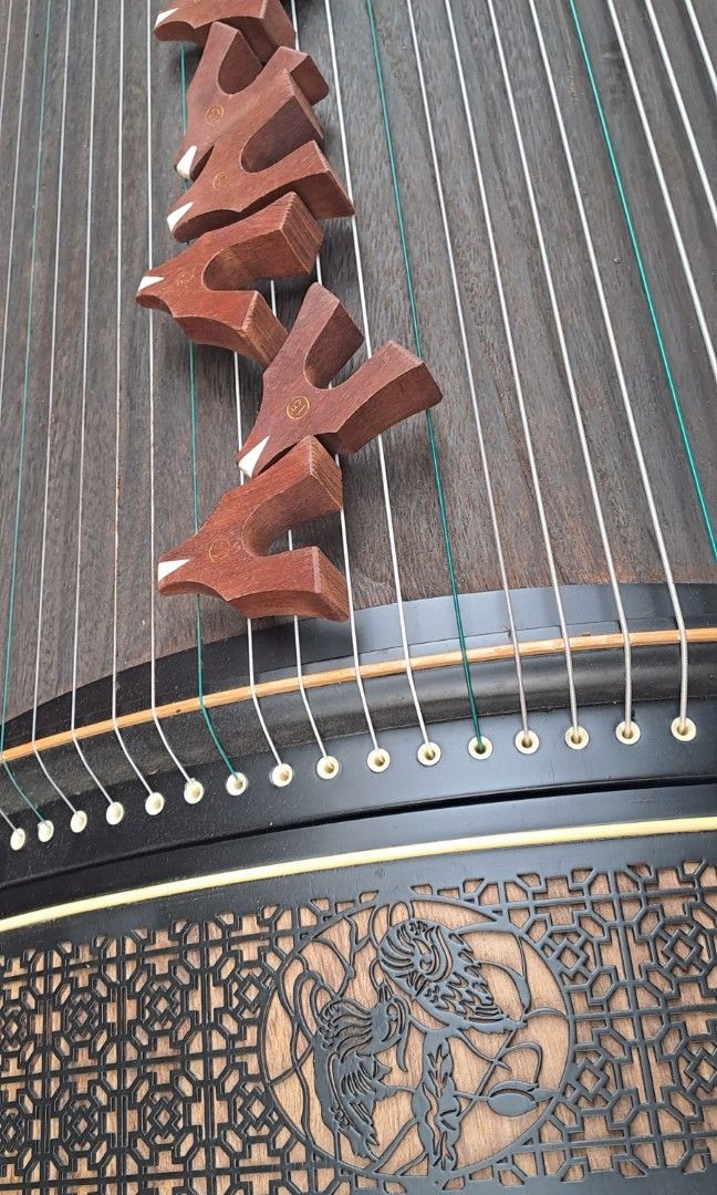 21 strings Guzheng/ koto, Hobbies & Toys, Music & Media, Musical ...