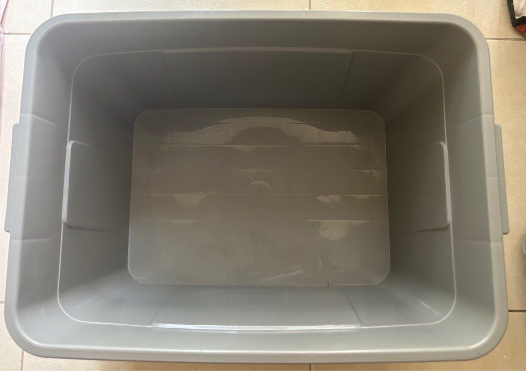 1 pc. 50 liters Mega box, Furniture & Home Living, Home Improvement ...