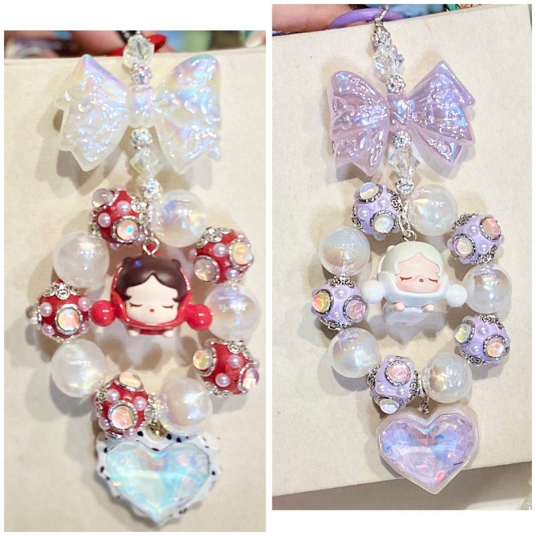 6 FOR ONLY $88! Popmart Skull Panda All Stars Handphone Chains, Mobile ...