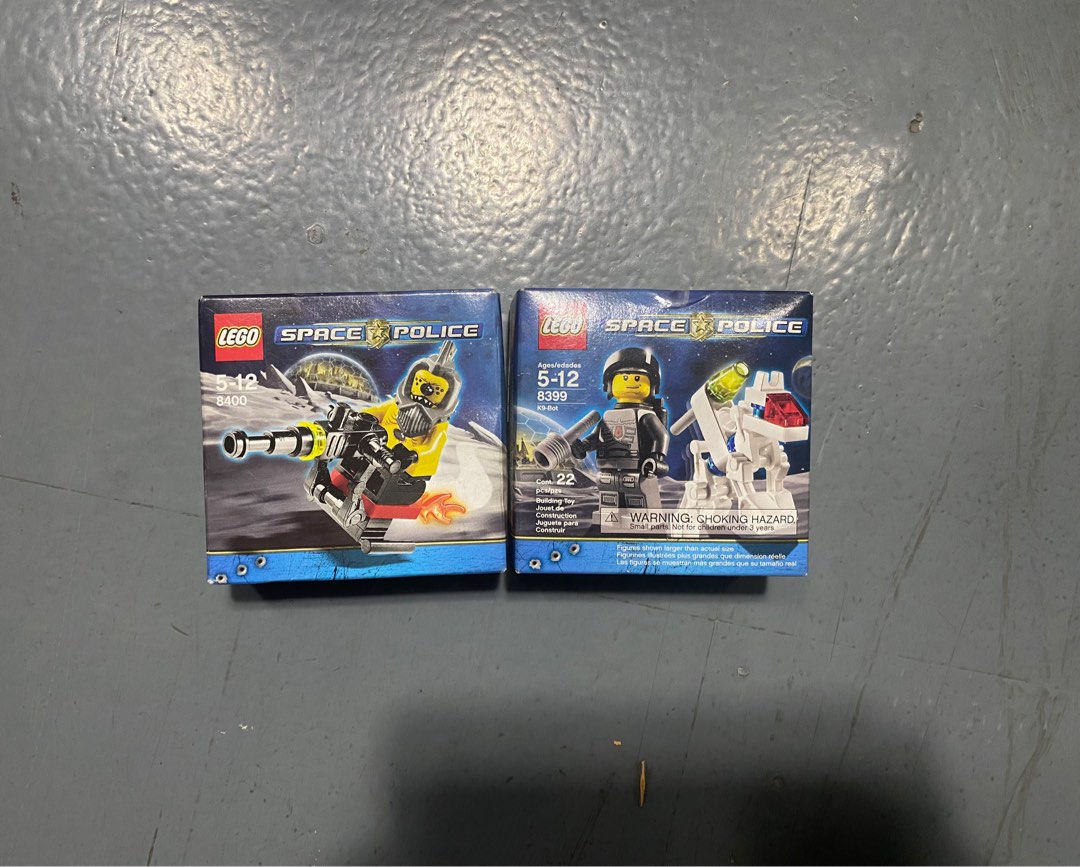 中古 Lego space police 8399+8400, 興趣及遊戲, 玩具 & 遊戲類 - Carousell