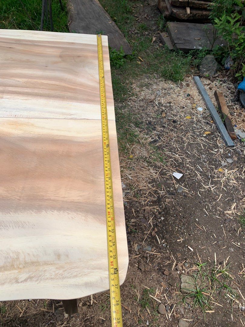 Acacia Dining Table 6 seaters 5x3ft, Furniture & Home Living, Furniture ...