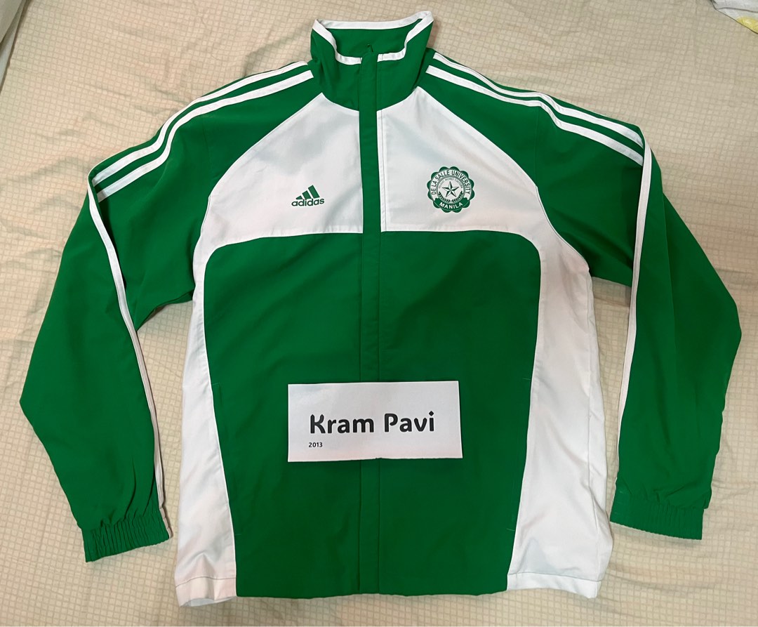 Adidas DLSU LASALLE Jacket size Medium price is firm , Men's Fashion ...