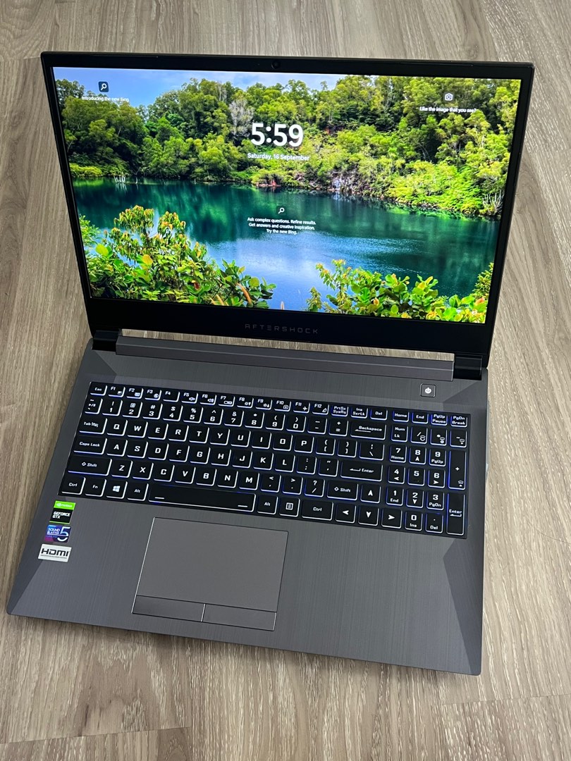Aftershock Forge 15 Gaming Laptop | i7-9750H 16GB RAM 1TB SSD | NVIDIA ...