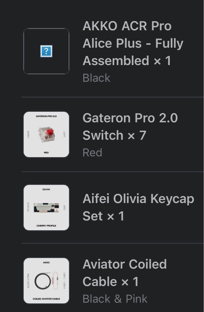 Akko Acr pro Alice plus keyboard, Computers & Tech, Parts & Accessories ...