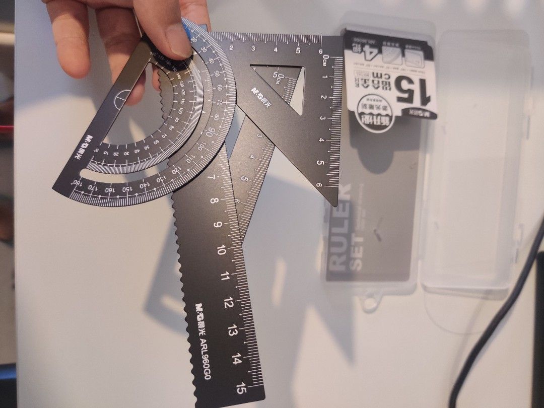 Aluminum made rulers, Hobbies & Toys, Stationery & Craft, Stationery ...