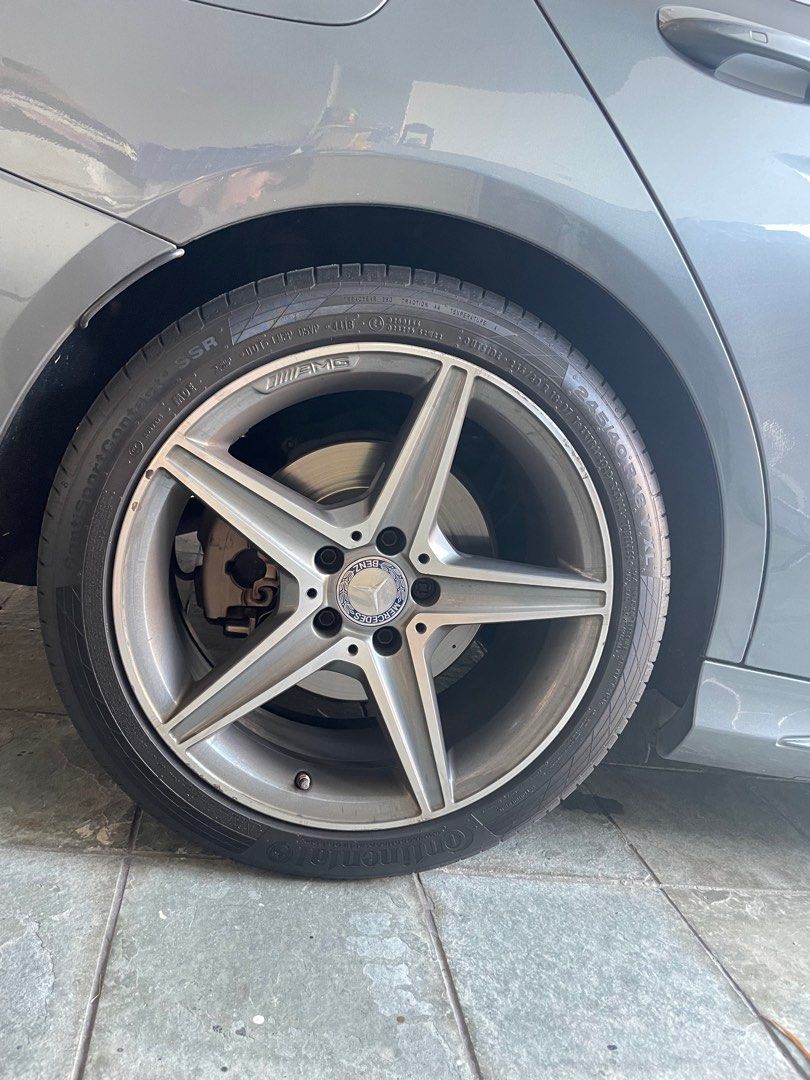 Amg rim, Car Accessories, Tyres & Rims on Carousell