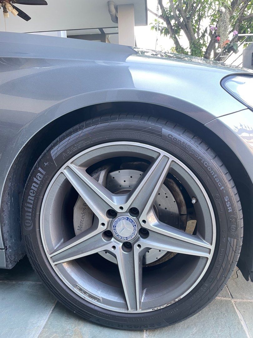 Amg rim, Car Accessories, Tyres & Rims on Carousell