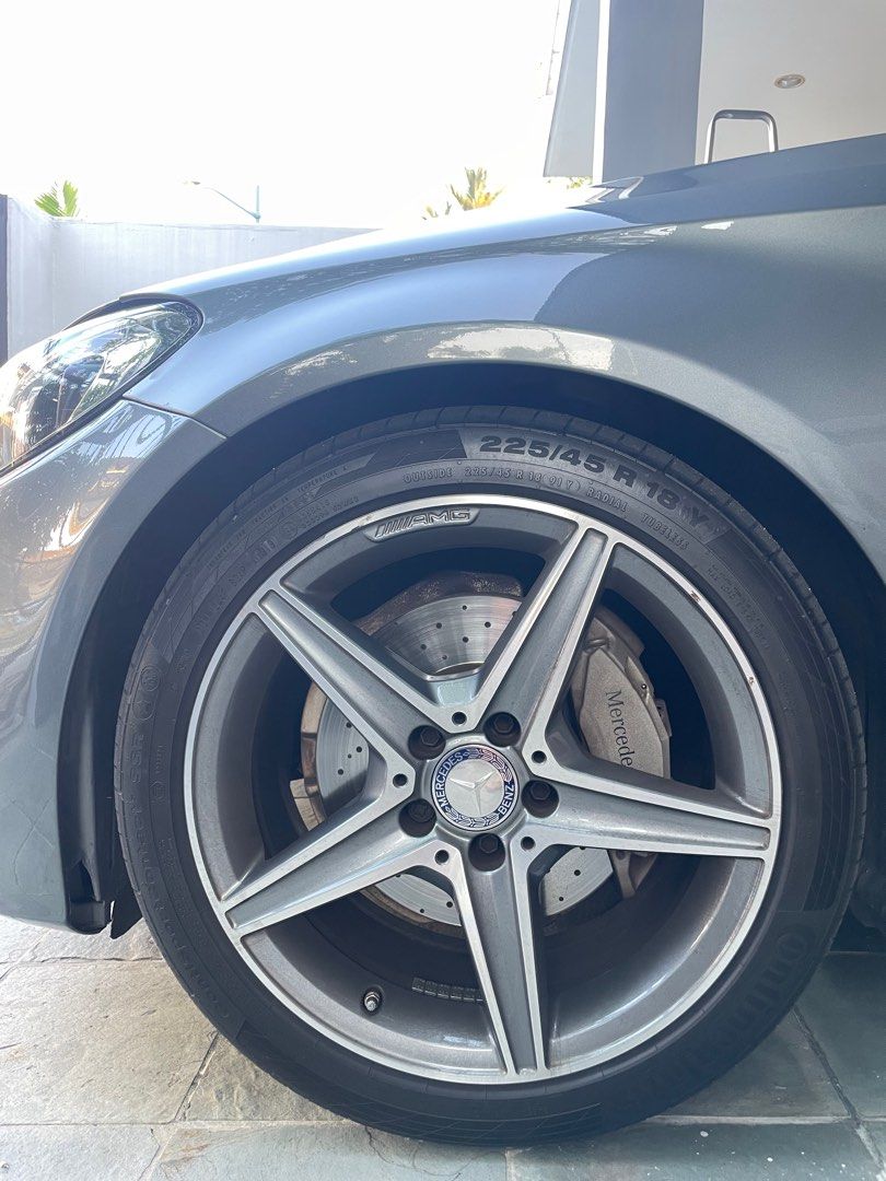 Amg rim, Car Accessories, Tyres & Rims on Carousell