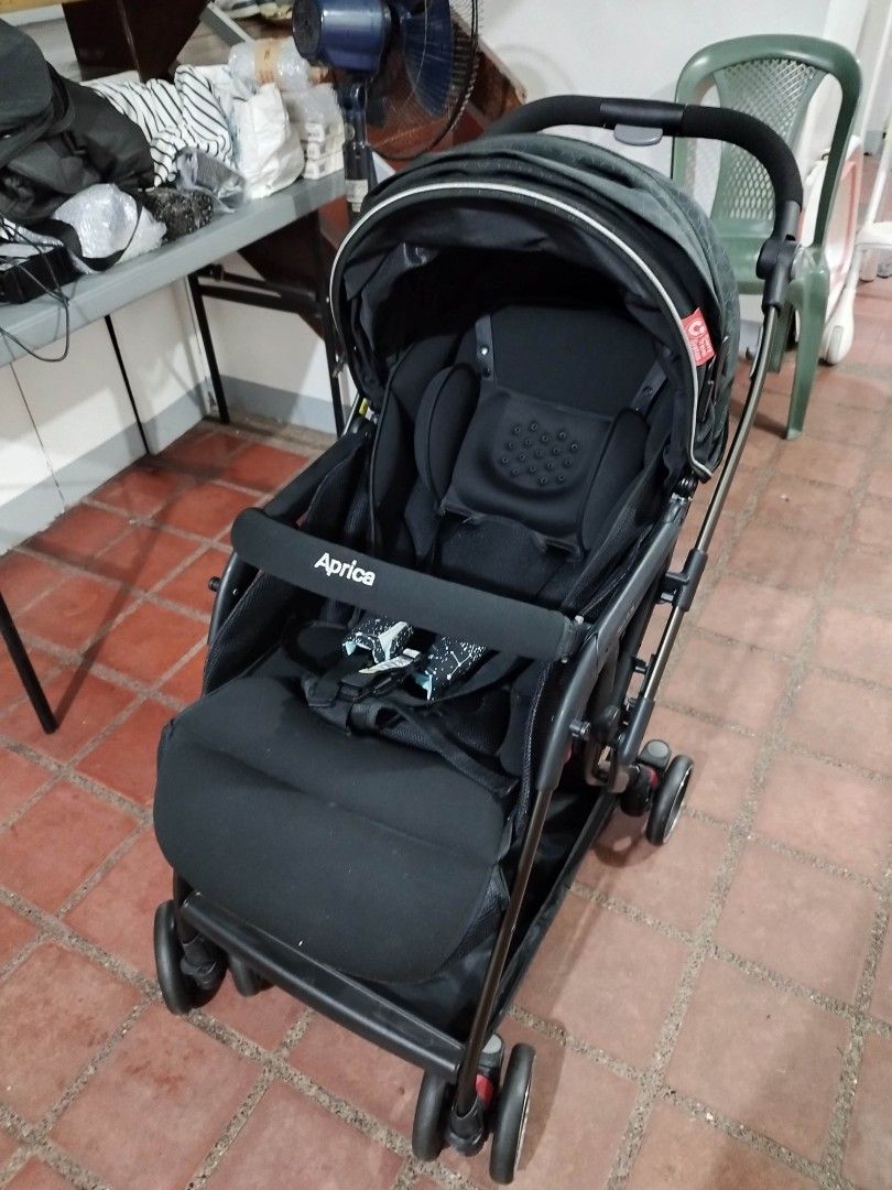 Aprica Optia Premium Black, Babies & Kids, Going Out, Strollers on ...