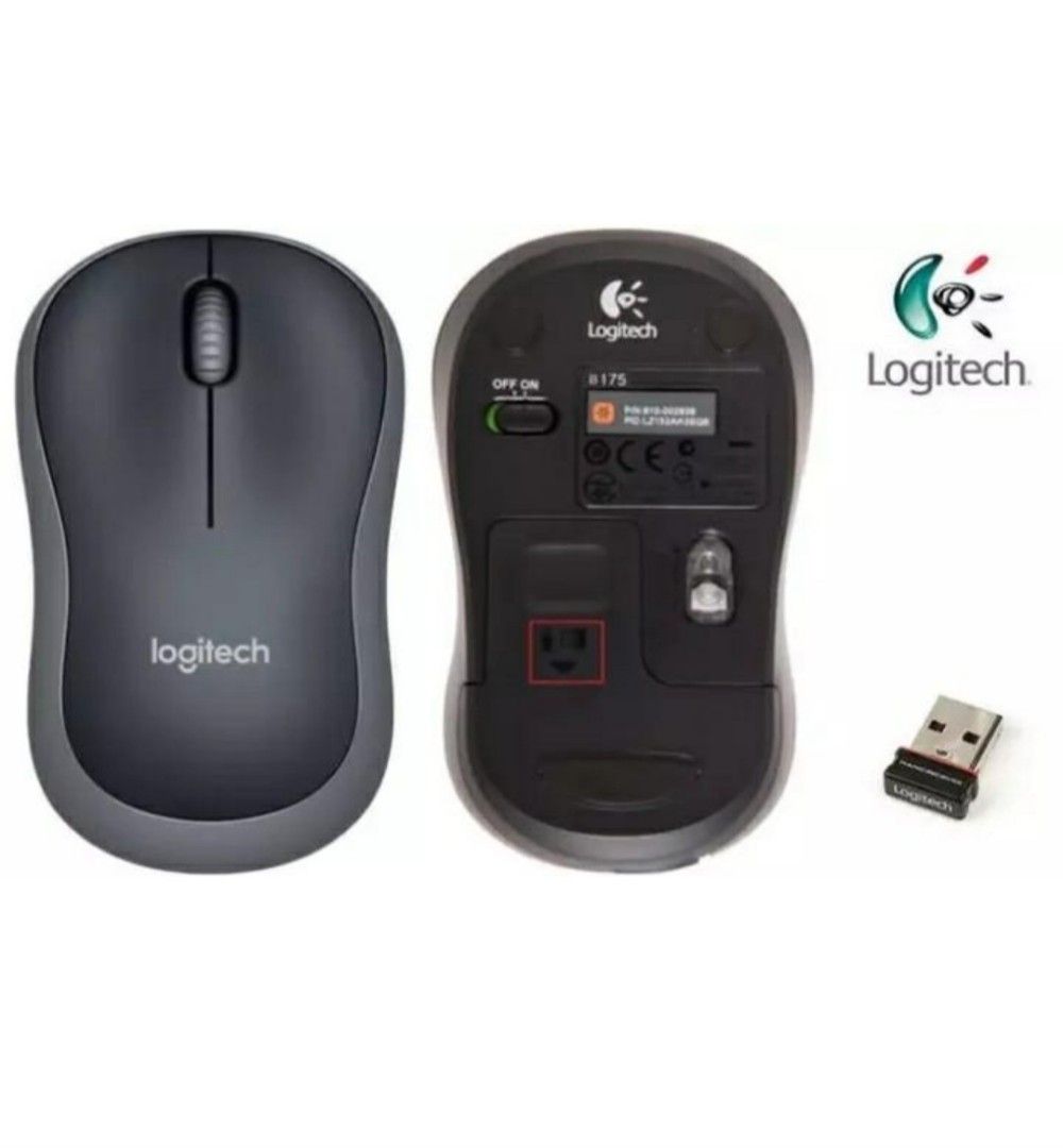 Authentic Logitech Wireless Mouse Computers Tech Parts Accessories Mouse Mousepads On