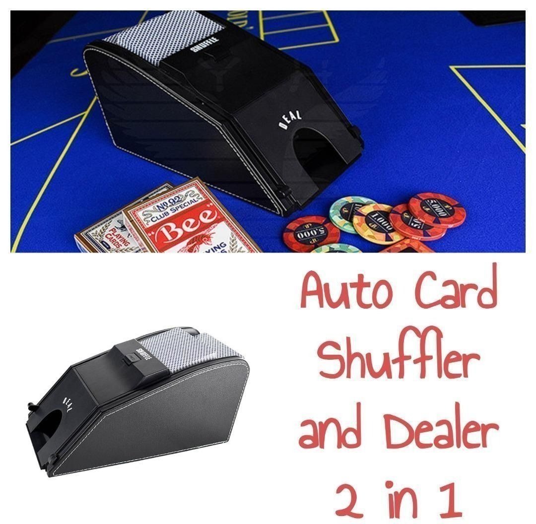 Auto Card Shuffler and Dealer 2 in 1, Hobbies & Toys, Toys & Games on ...
