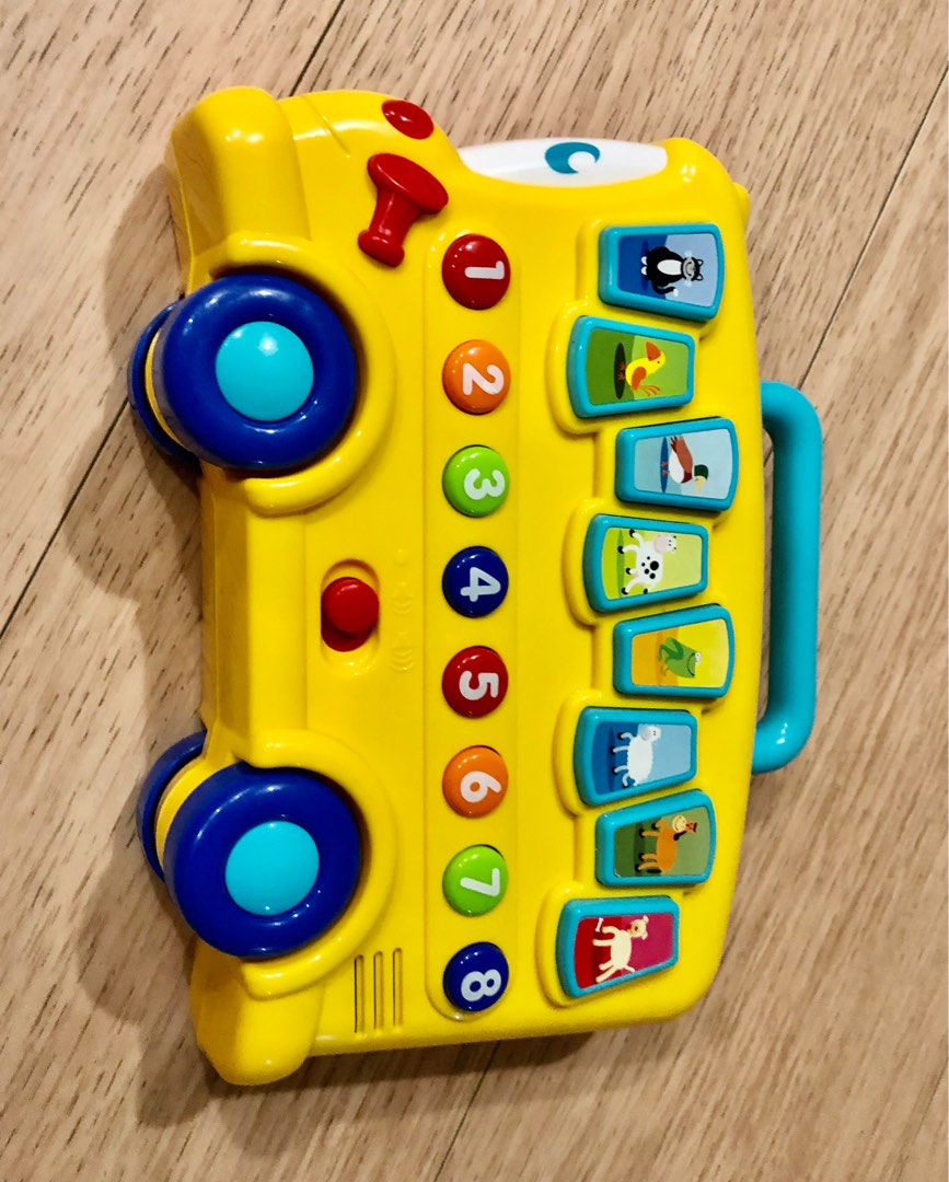 Baby Toy Bus with music and animal sounds , Babies & Kids, Infant ...