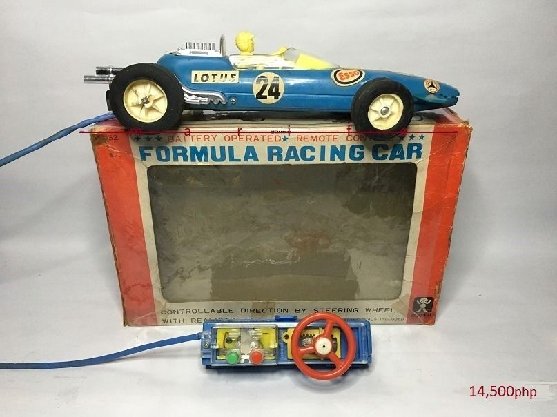 bandai F1 formula one racing cars tin toys made in Japan 1950s onwards ...