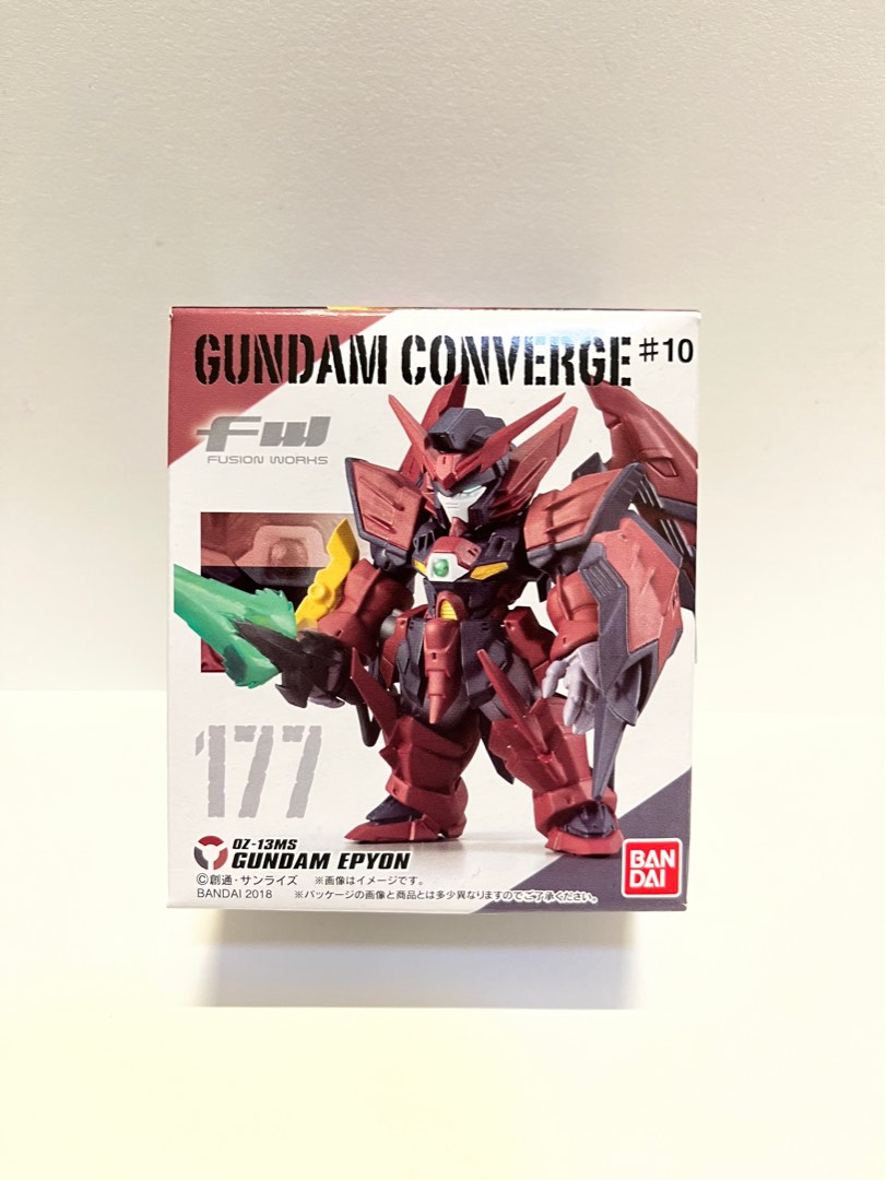 BANDAI FW GUNDAM WING CONVERGE #10, 177. Gundam Epyon, Hobbies & Toys ...