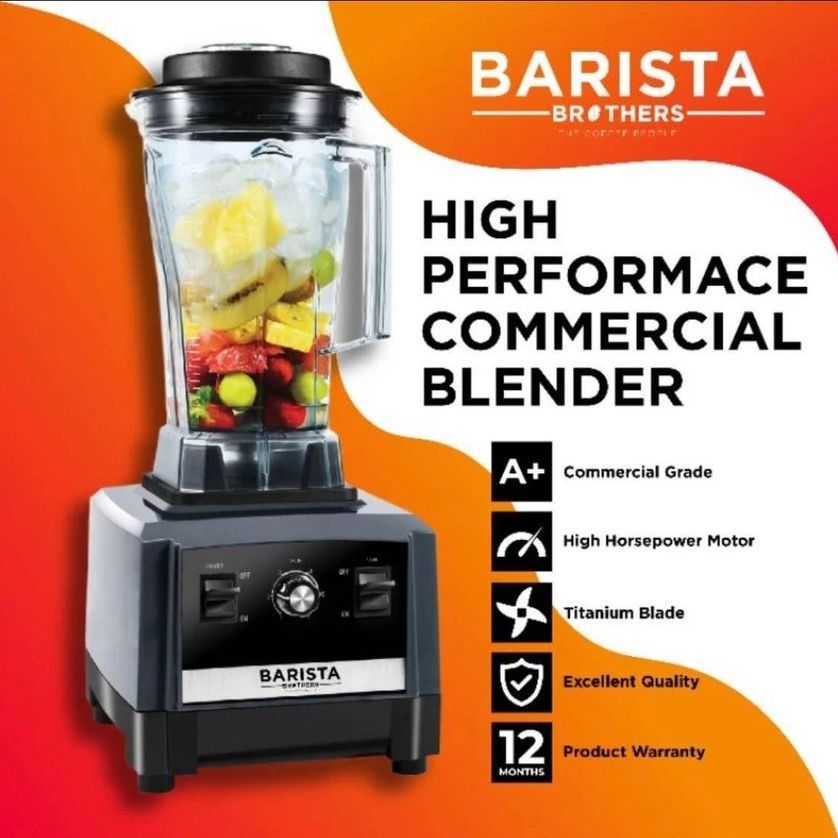 Barista Brothers Commercial Blender Heavy Duty, TV & Home Appliances, Kitchen Appliances ...