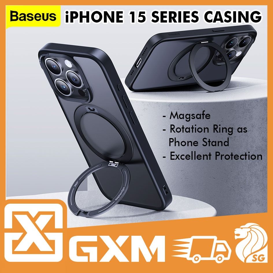 Baseus IPhone 15 Pro Max CyberLoop Magnetic Magsafe Cover Case for iP ...