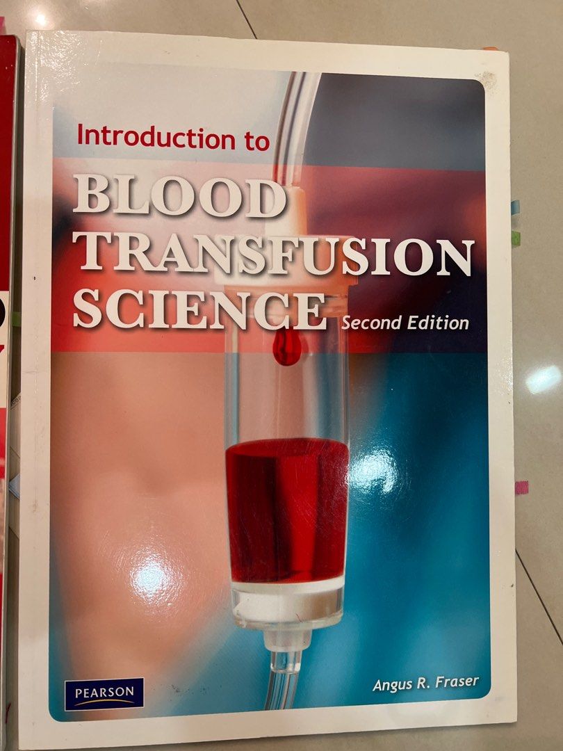 Biochemistry, blood transfusion science, introduction to haematology ...