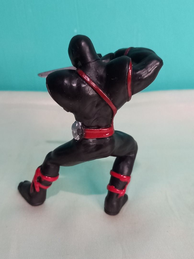 Stealth Black Ninja with Sword California Costume Inc Figure 3.75 ...
