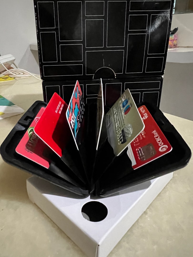 {BNIB} Classy Black name card, credit card casing, holder *free regular ...