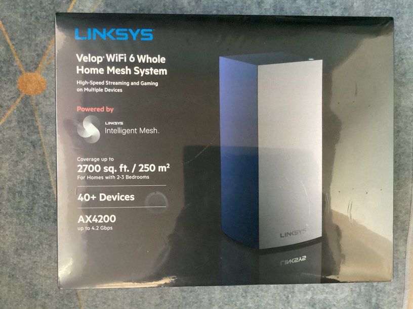 BNIB LINKSYS AX4200 wifi 6 home mesh system, Computers & Tech, Parts & Accessories, Networking ...