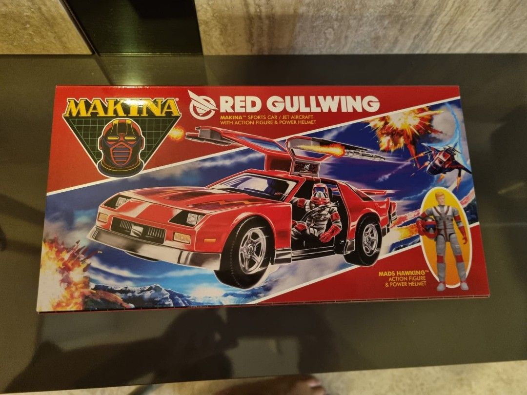 BNIB Rare MASK MAKINA Red Gullwing, Hobbies & Toys, Toys & Games on ...