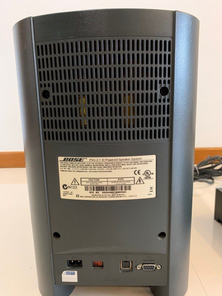 Bose 321 III Sound System, Audio, Soundbars, Speakers & Amplifiers on ...