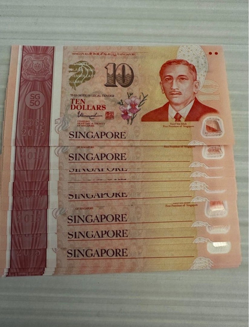 Brand New $10 Notes in Running Serial Number, Hobbies & Toys ...