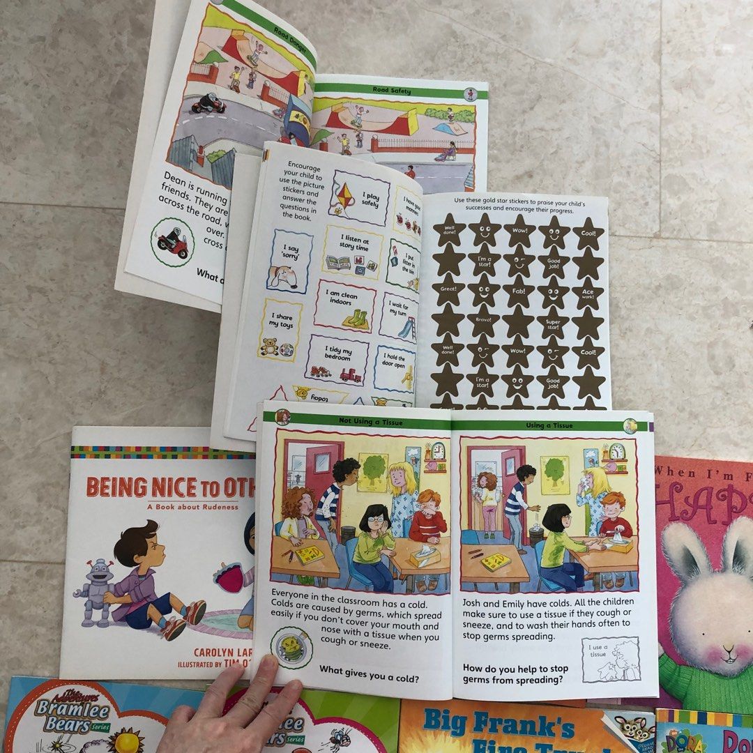 Bundle of 13 English soft cover pictorial picture story books for ...
