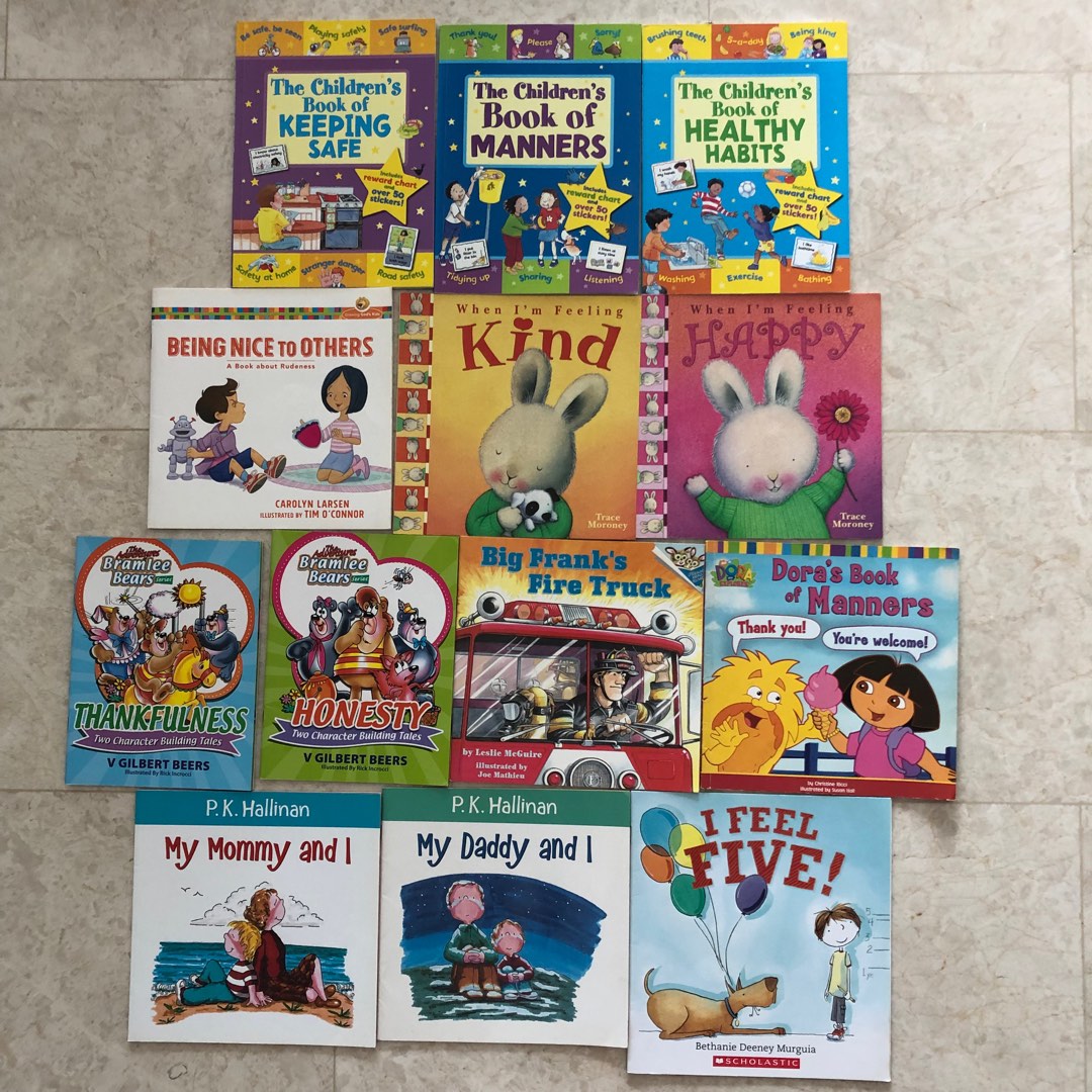 Bundle of 13 English soft cover pictorial picture story books for ...
