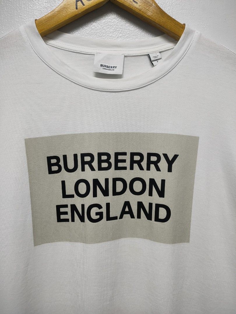 Burberry London England Tshirt, Luxury, Apparel on Carousell
