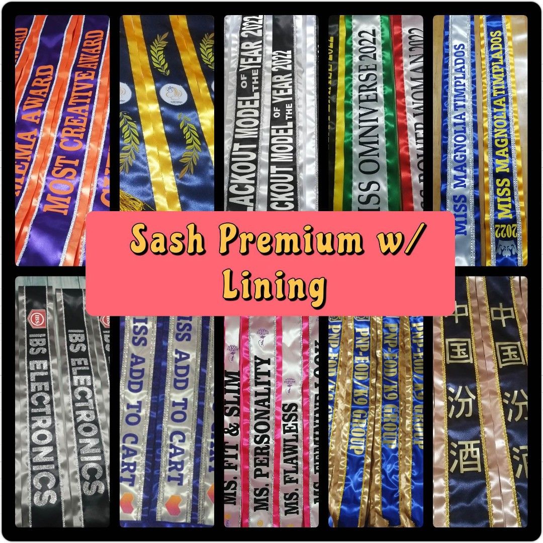 CANDIDATE SASH / STOLE PERSONALIZED, Hobbies & Toys, Stationary & Craft ...