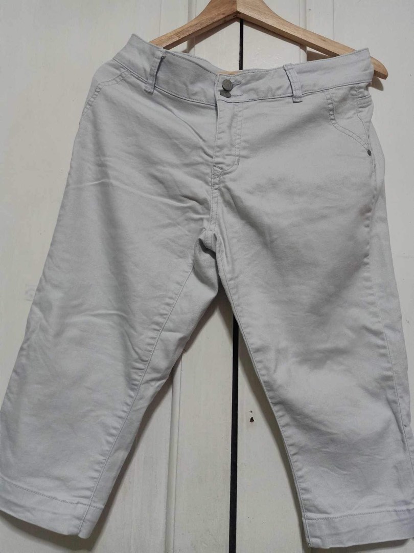 Capri Light Blue Pants, Women's Fashion, Bottoms, Jeans on Carousell