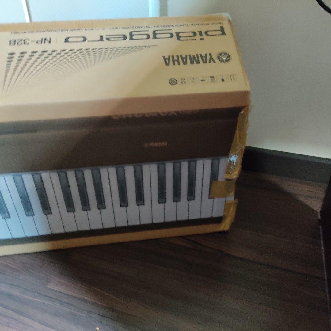 Cardboard box- Yamaha Digital keyboard, Furniture & Home Living, Home ...
