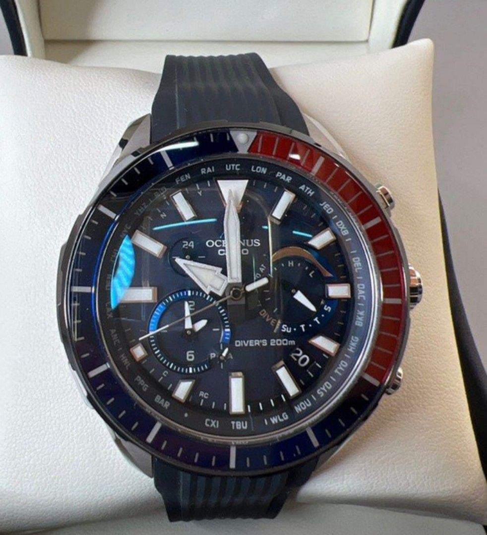 Casio Oceanus OCW-P2000C-2AJF, Fesyen Pria, Jam Tangan di Carousell