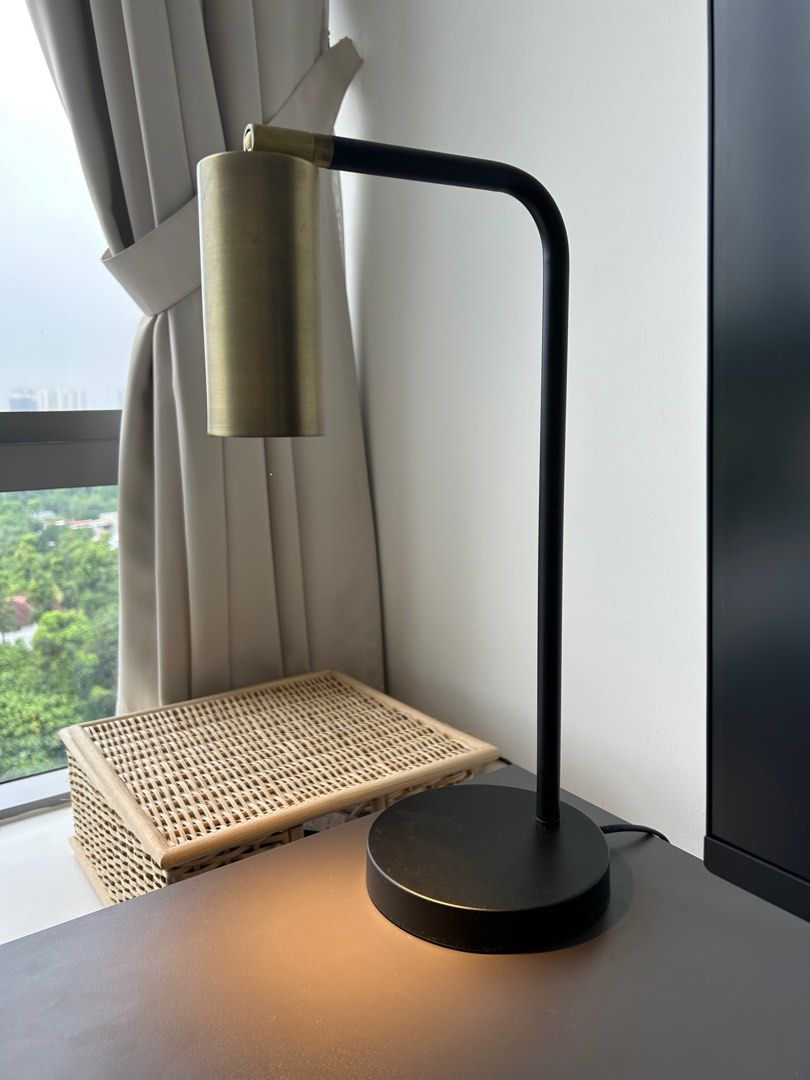 Castlery table lamp Josh, Furniture & Home Living, Lighting & Fans ...