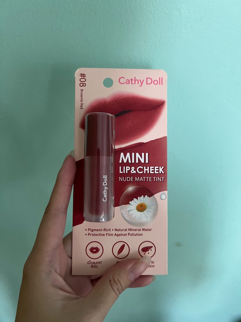 Cathy Doll Mini Lip & Cheek, Kesehatan & Kecantikan, Rias Wajah di ...