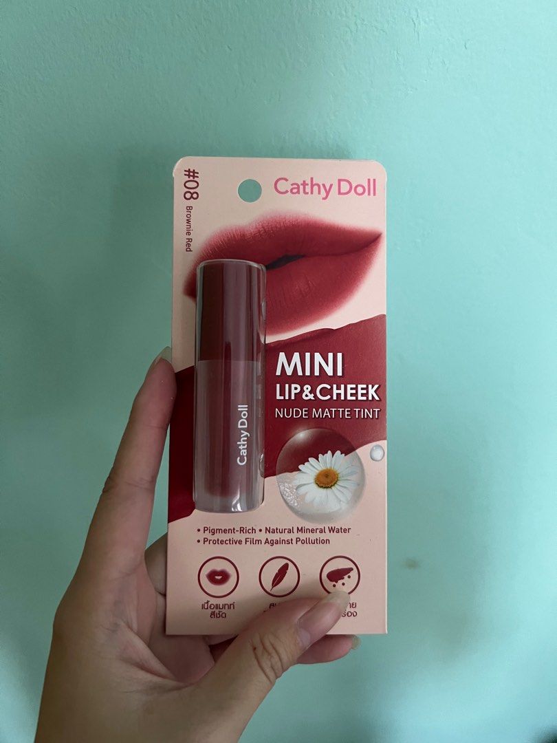 Cathy Doll Mini Lip & Cheek, Kesehatan & Kecantikan, Rias Wajah di ...