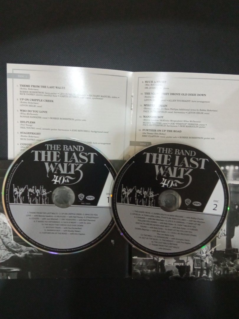 CD The Band - The last waltz 40th anniversary edition (2 CD), Hobbies & Toys, Music & Media, CDs ...