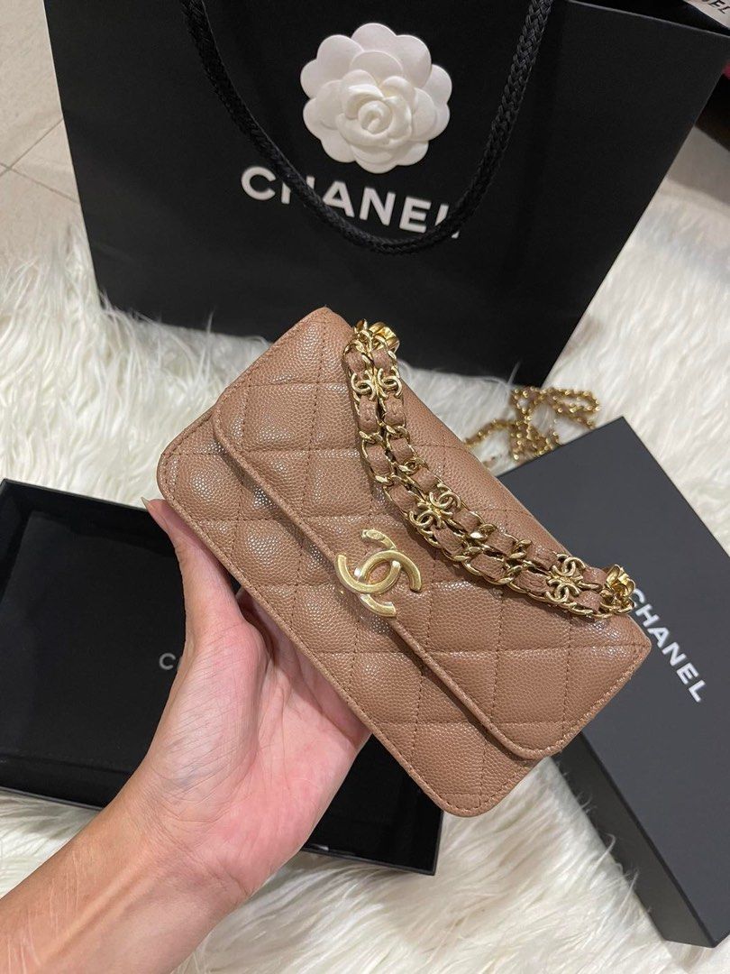 Chanel Coco First Phone Holder 22K collection, Luxury, Bags & Wallets ...