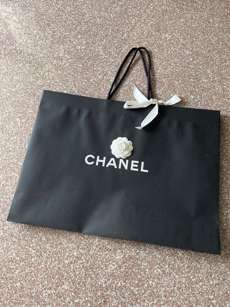 Chanel Paper Bag, Luxury, Accessories on Carousell