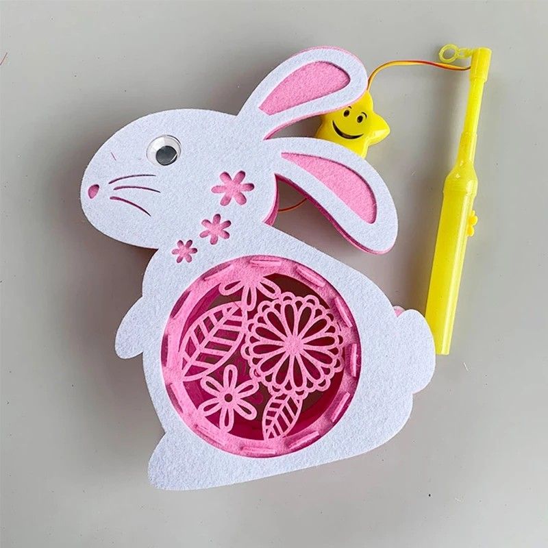 Chang-E Rabbit Lantern (Mooncake Festival], Hobbies & Toys, Toys ...