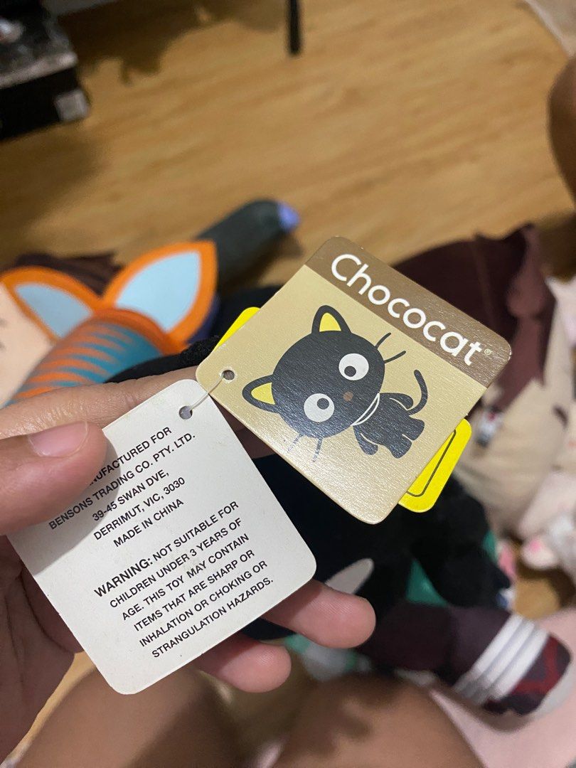 Chococat Sanrio Plush BNWT, Hobbies & Toys, Toys & Games on Carousell