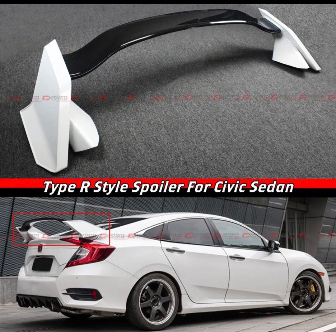 Civic Type R Spoiler, Car Accessories, Accessories on Carousell
