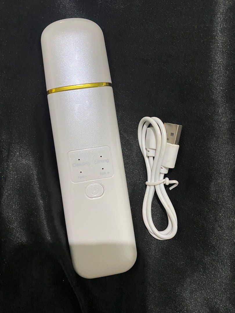 Ckeyin EMS Ultrasonic Face Skin Scrubber Blackhead Remover Deep ...