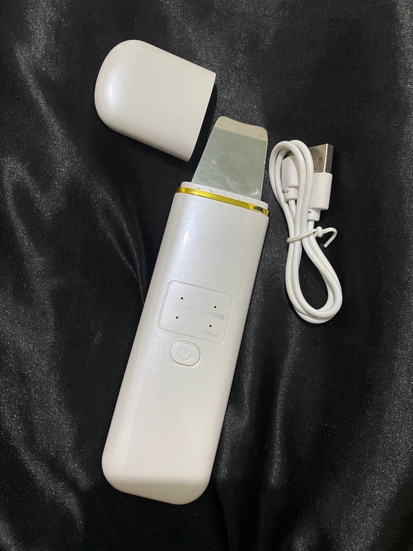 Ckeyin EMS Ultrasonic Face Skin Scrubber Blackhead Remover Deep ...