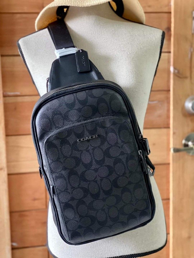 Coach Track Pack for Men, Men's Fashion, Bags, Sling Bags on Carousell