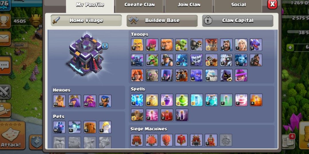 Coc Th15 Can use for donation (6 builders), Video Gaming, Video Games ...