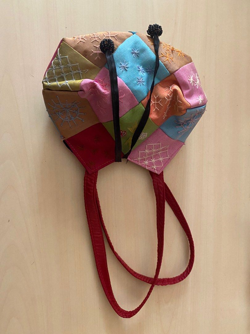 Colourful Traditional Pouch, Women's Fashion, Bags & Wallets, Purses ...