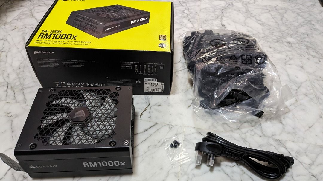 Corsair RM 1000X 1000W 80 PLUS Gold Fully Modular ATX PSU, Computers ...