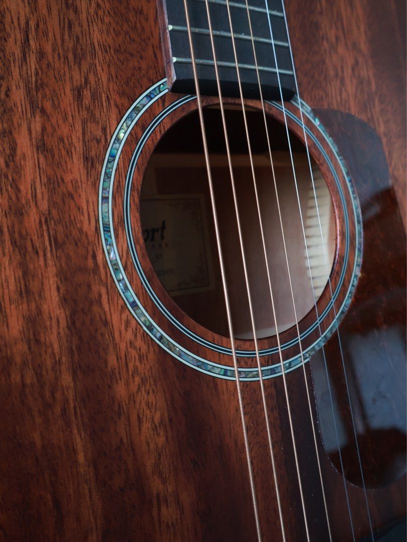 Cort L450C-NS Acoustic Guitar, Natural Satin, Hobbies & Toys, Music ...